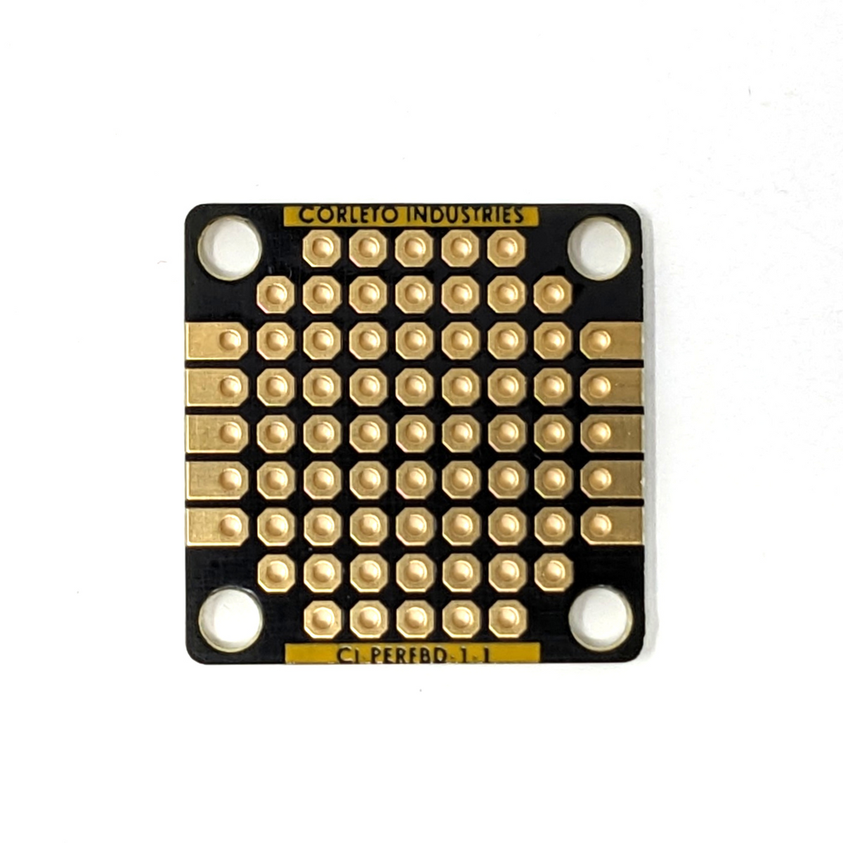 Perfboard 1in x 1in — Corleto Industries